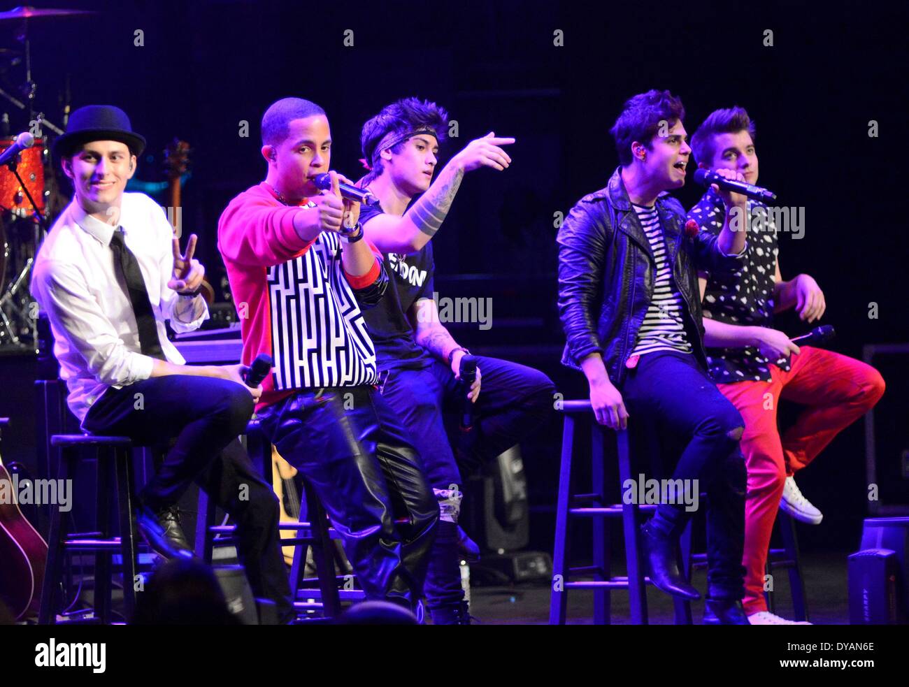 New York, NY, USA. 11th Apr, 2014. Midnight Red, Colton Rudloff ...