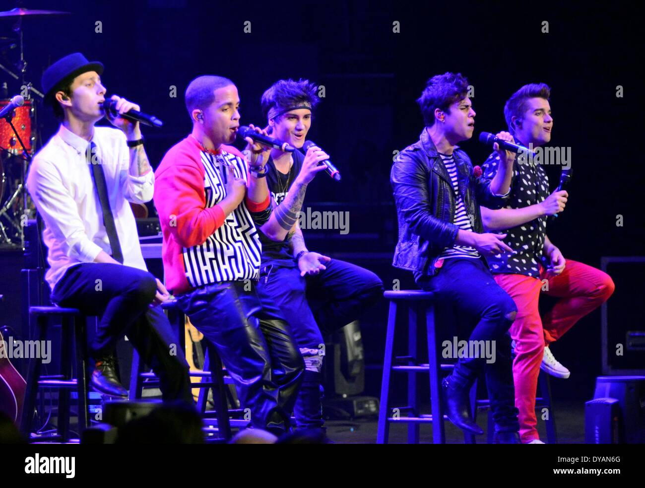 New York, NY, USA. 11th Apr, 2014. Midnight Red, Colton Rudloff ...