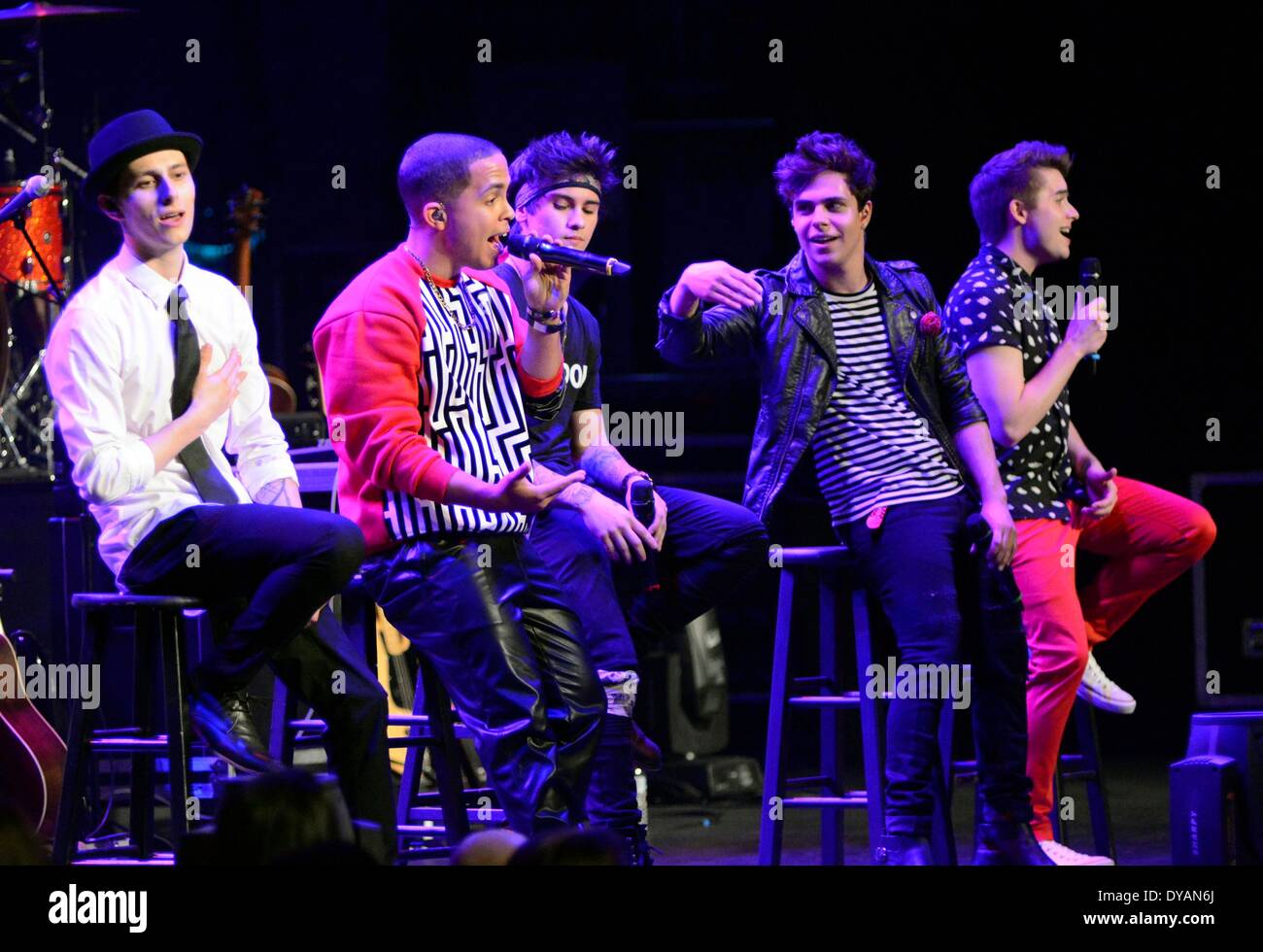 New York, NY, USA. 11th Apr, 2014. Midnight Red, Colton Rudloff ...