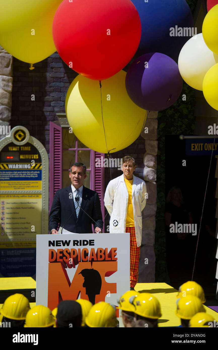 Los Angeles, California, USA. 11th Apr, 2014. Mayor of Los Angeles Eric ...