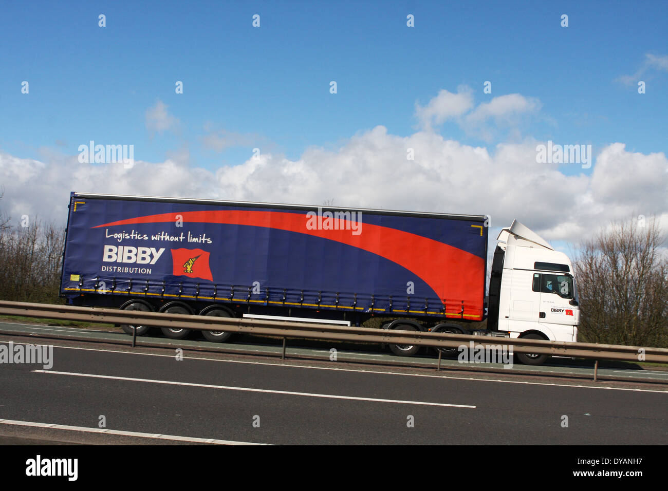 Bibby distribution trucks hi-res stock photography and images - Alamy