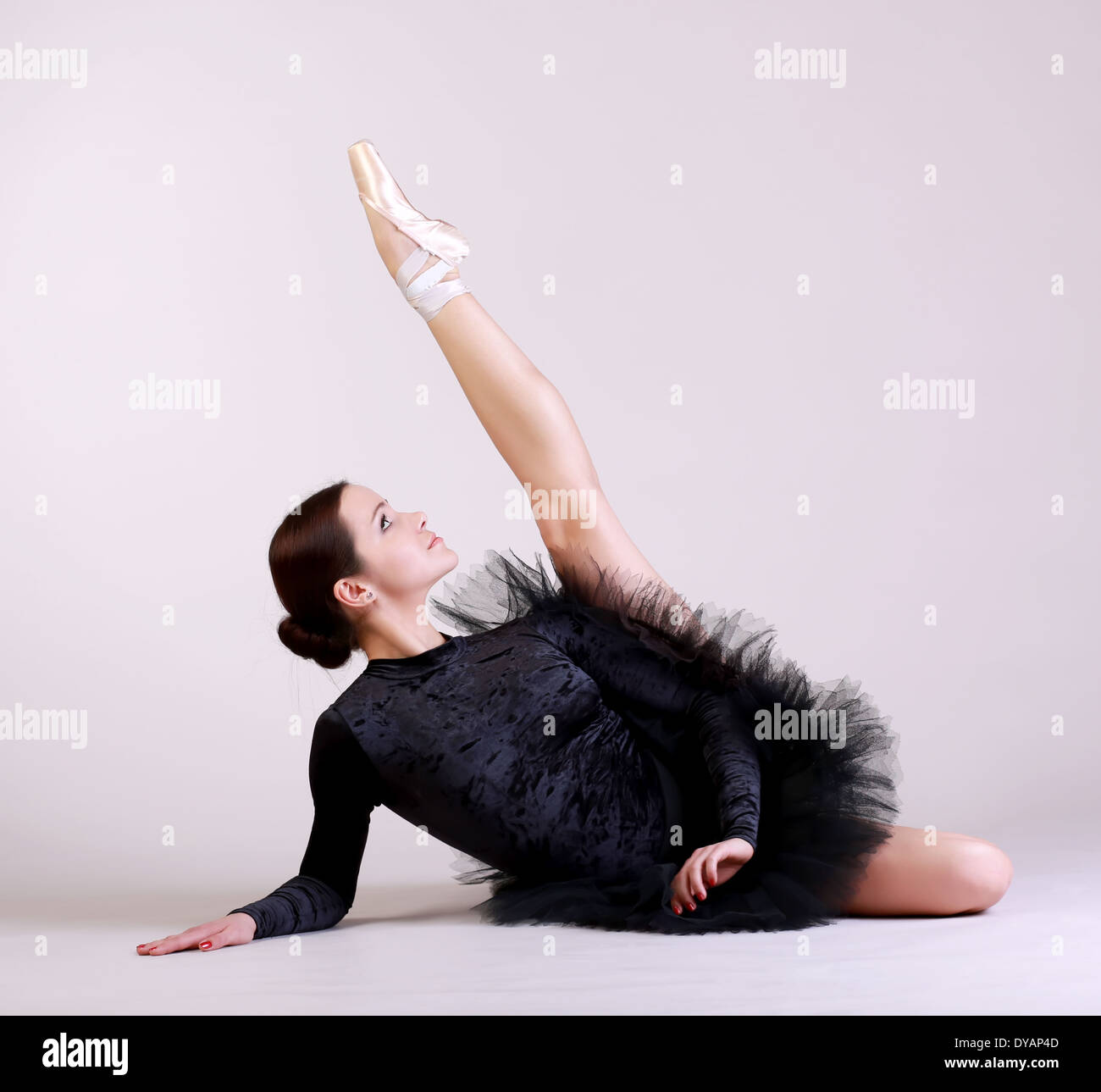 Ballerina lying hi-res stock photography and images - Alamy