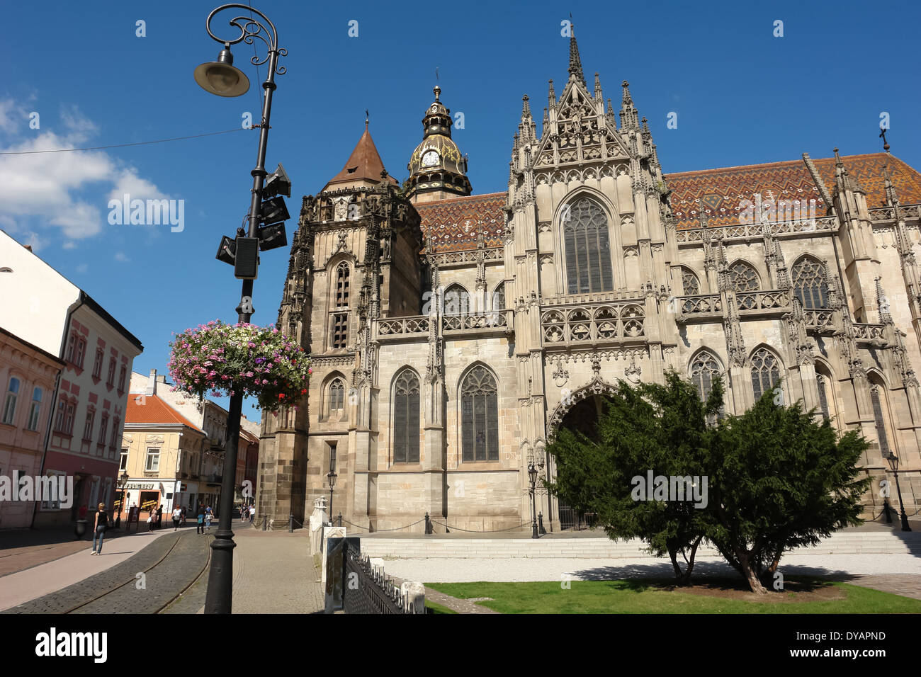 The square and historical Dome in Kosice sity, Slovakia Stock Photo - Alamy