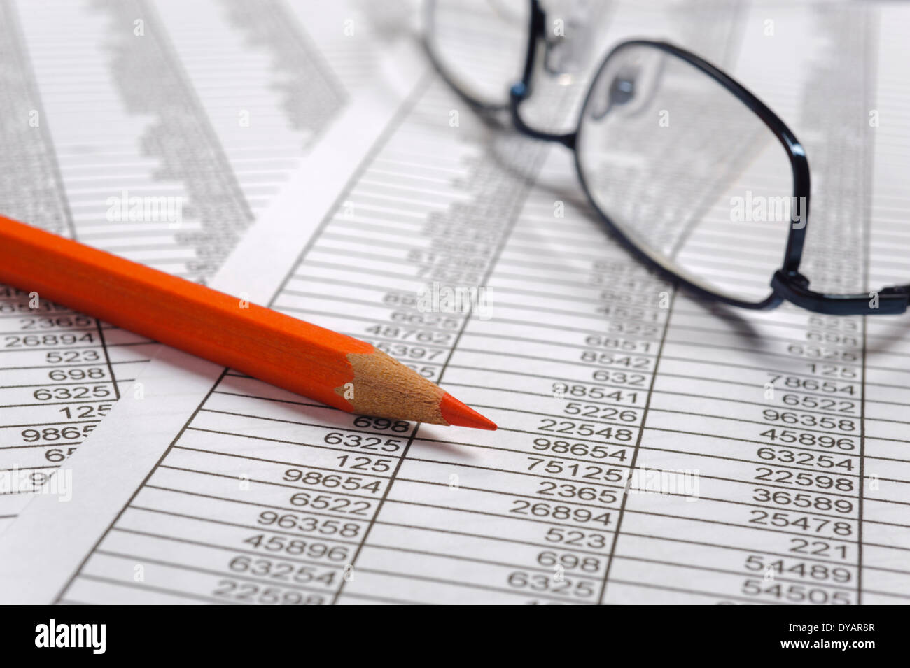 Calculation sheet hi-res stock photography and images - Alamy