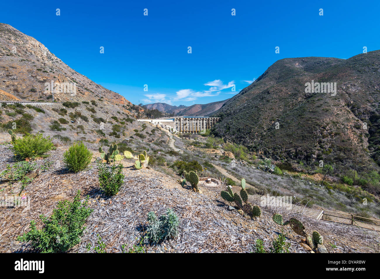 Lake Hodges Dam. Escondido, California, United States Stock Photo - Alamy