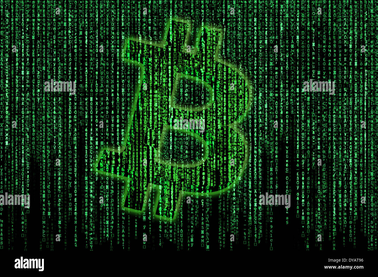 Hacking matrix icon hi-res stock photography and images - Alamy