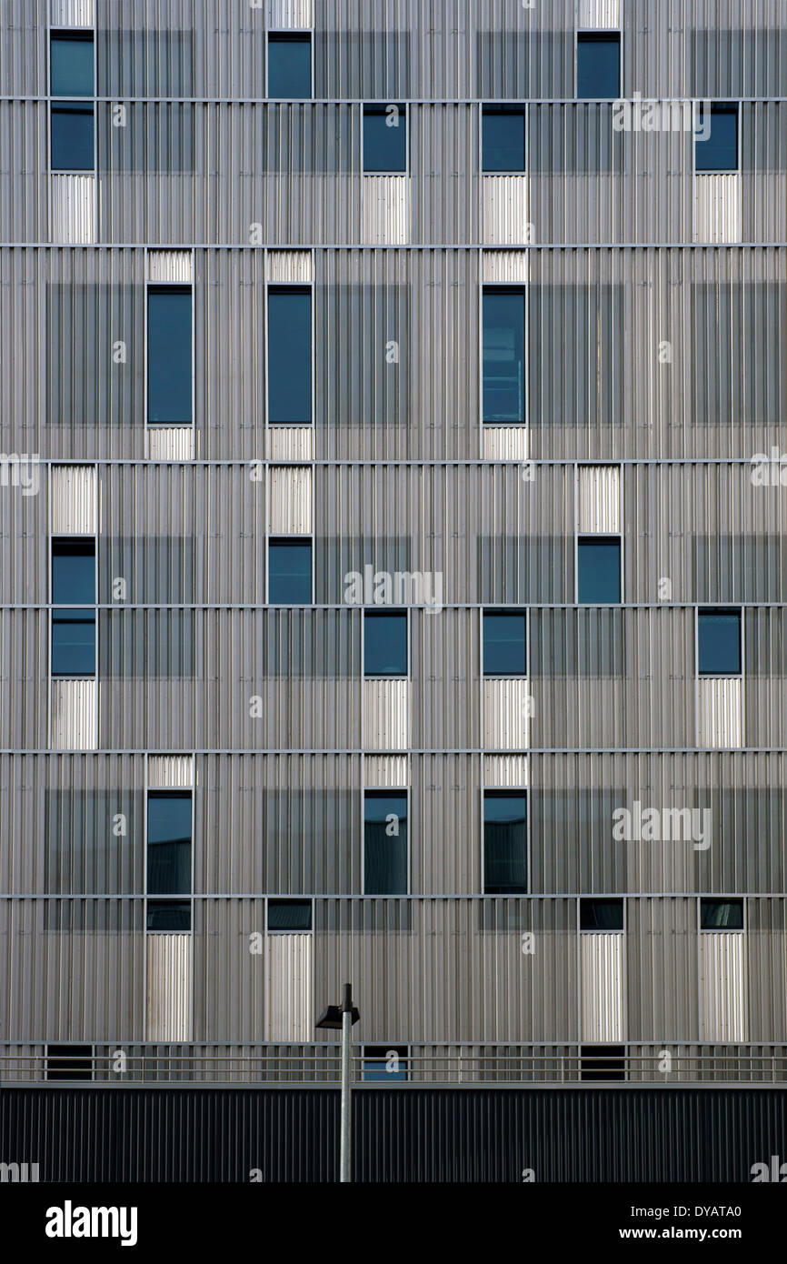 Modern facade and lantern Stock Photo - Alamy