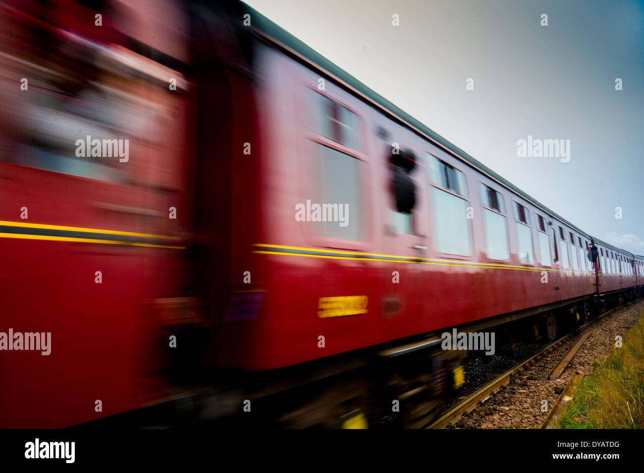 Red carriages hi-res stock photography and images - Alamy