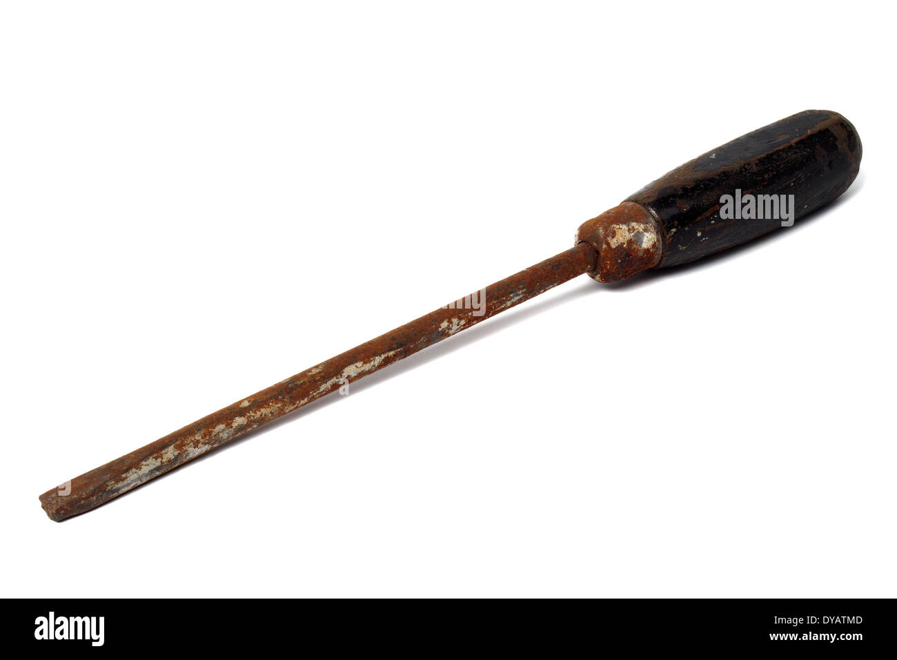 Old rusty screwdriver Stock Photo - Alamy