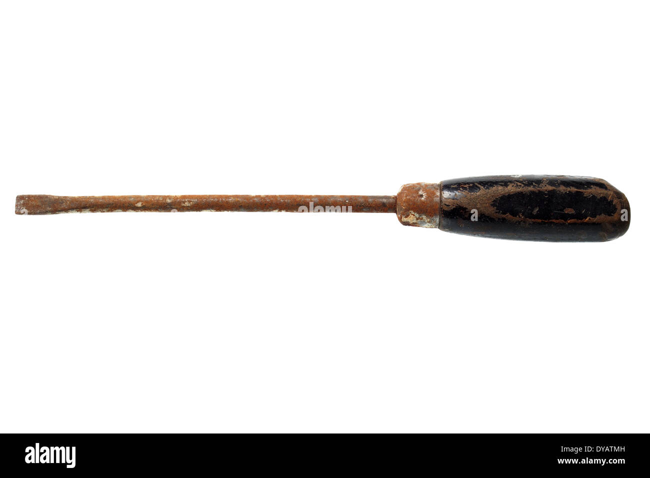 Old rusty screwdriver Stock Photo - Alamy
