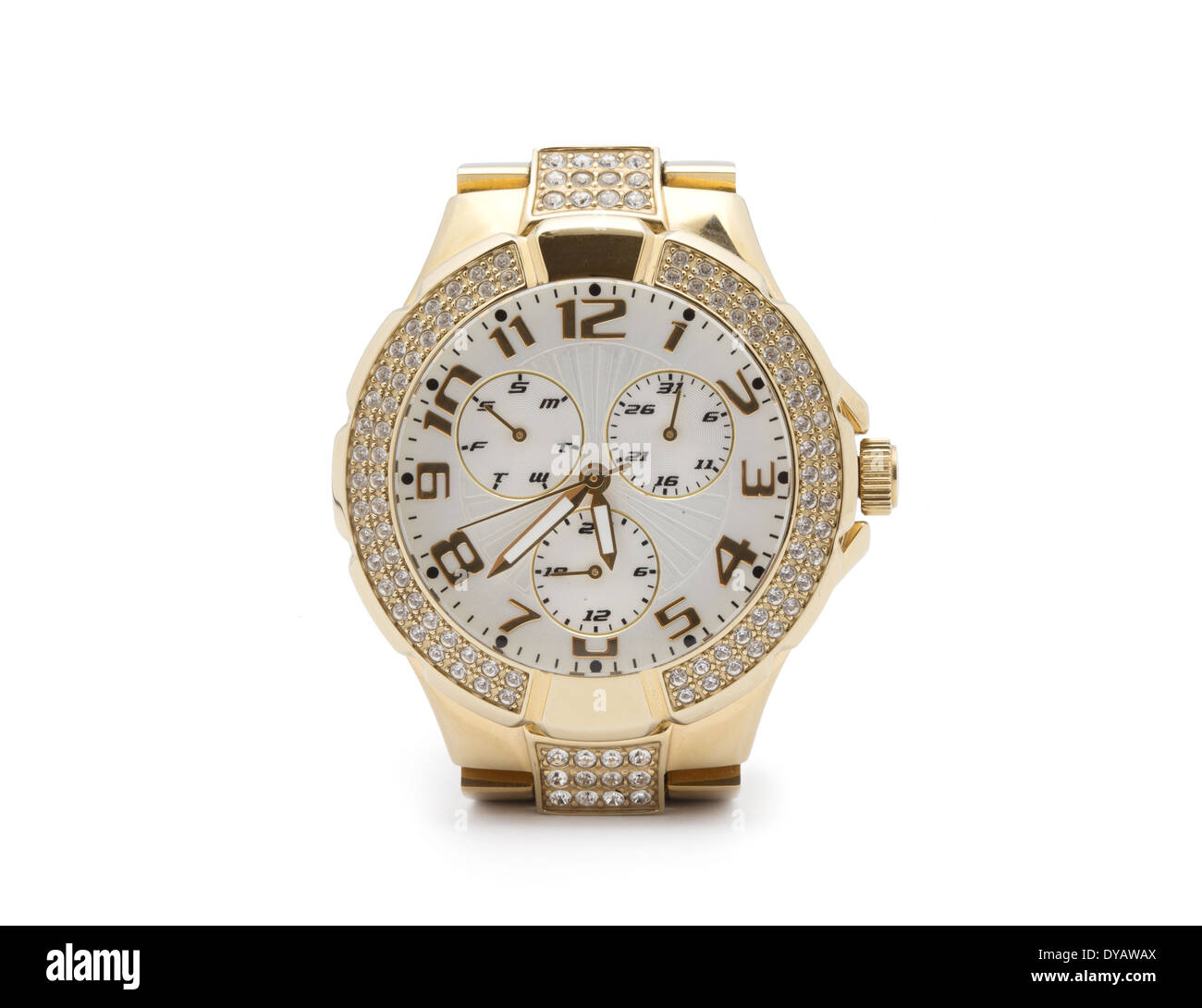 Watch isolated on white background Stock Photo - Alamy