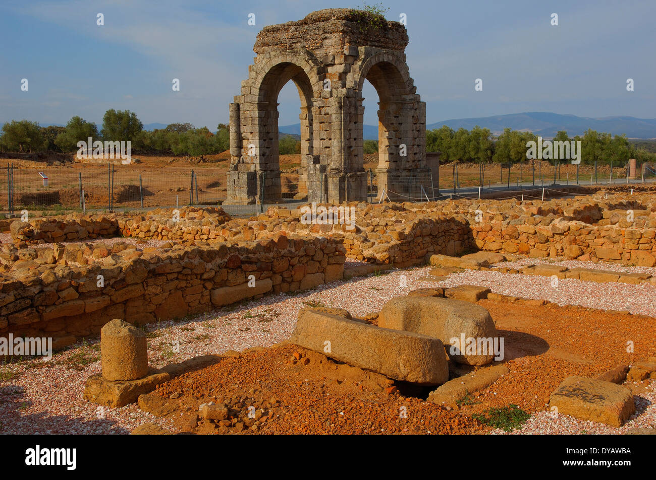 Caparra, Roman arch of Caparra (1st-2nd century AD), Zarza de ...