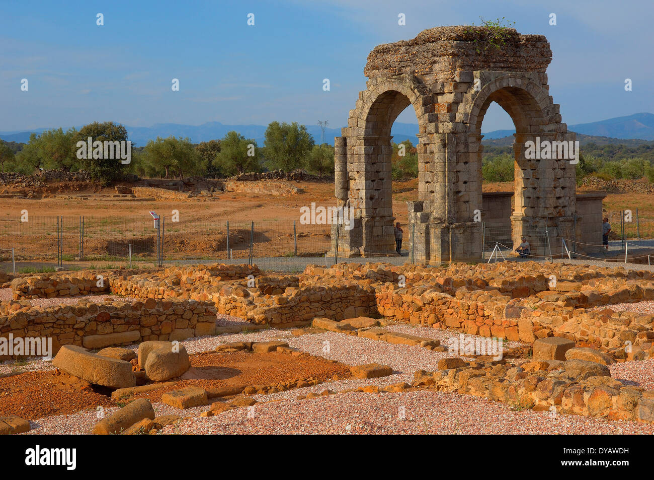Caparra, Roman arch of Caparra (1st-2nd century AD), Zarza de ...