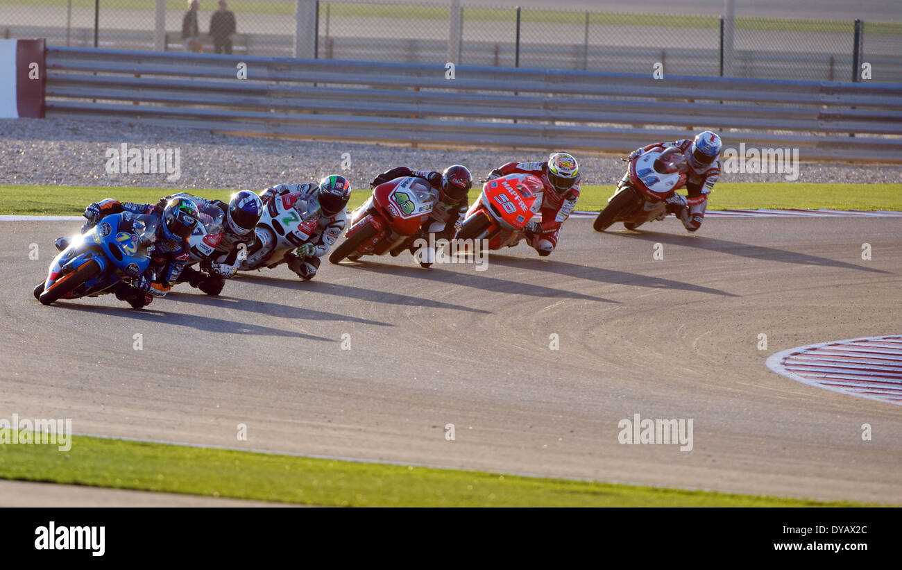 Losail International Circuit, Doha, Qatar, 23rd March 2014. Alex ...