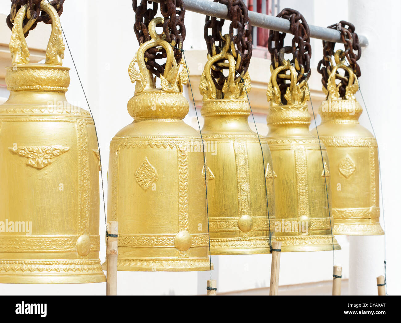 Bell of temple hi-res stock photography and images - Alamy