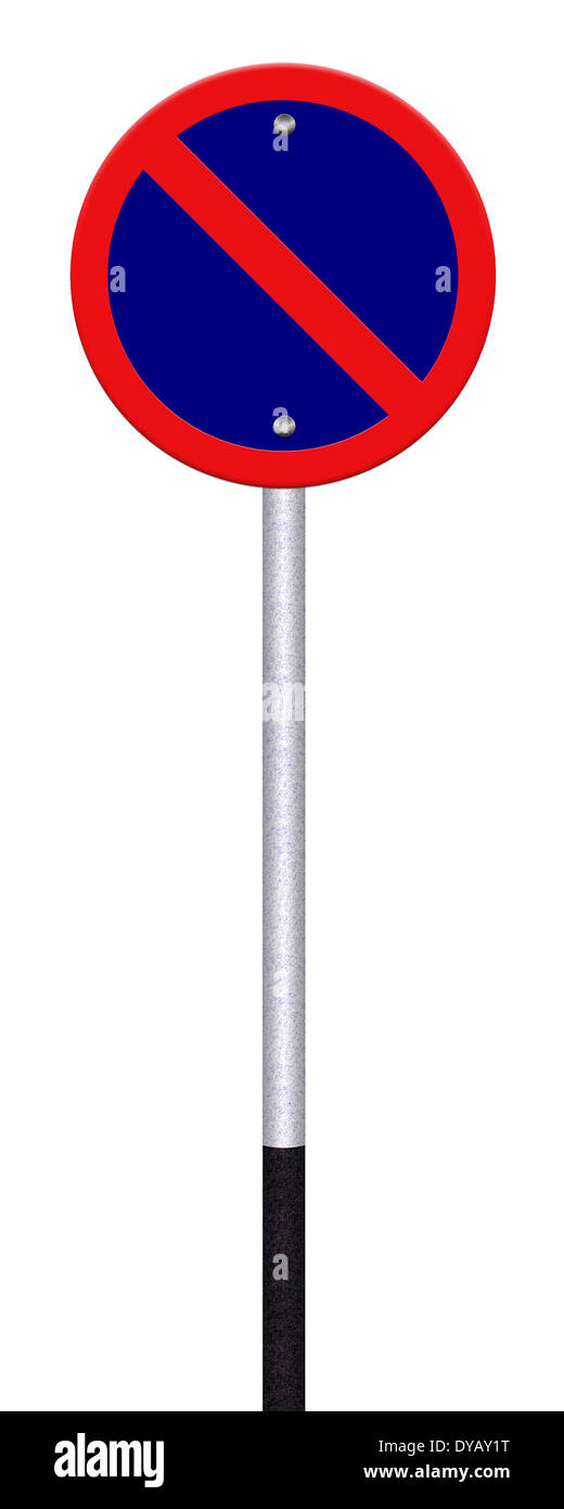 Parking ban traffic sign Stock Photo - Alamy