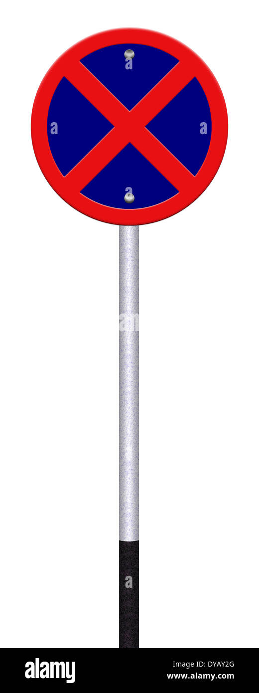 Do not stop traffic sign Stock Photo - Alamy