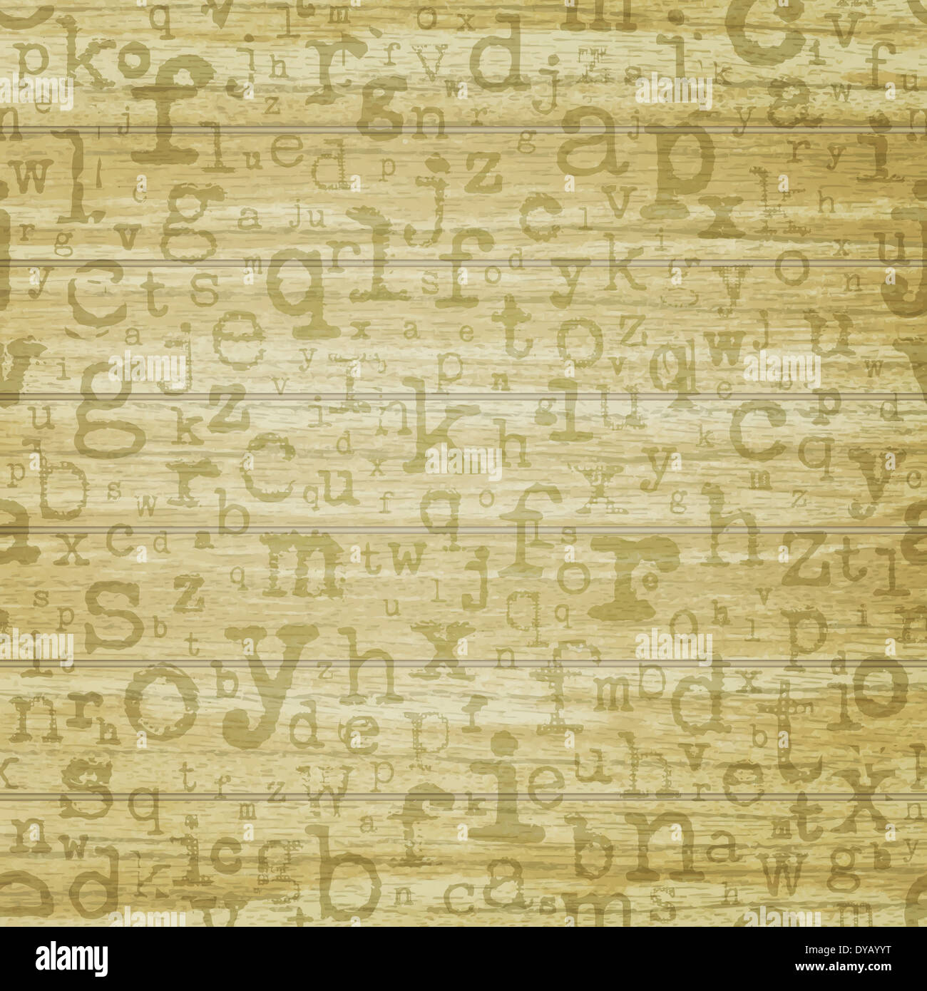 abstract background with alphabet letters on wooden texture Stock Photo ...
