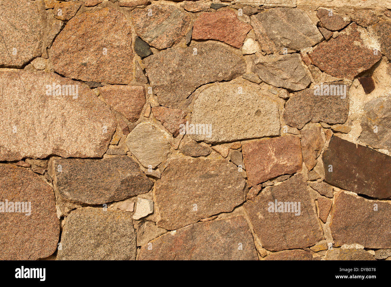 Pattern of old stone wall, surfaced Stock Photo - Alamy