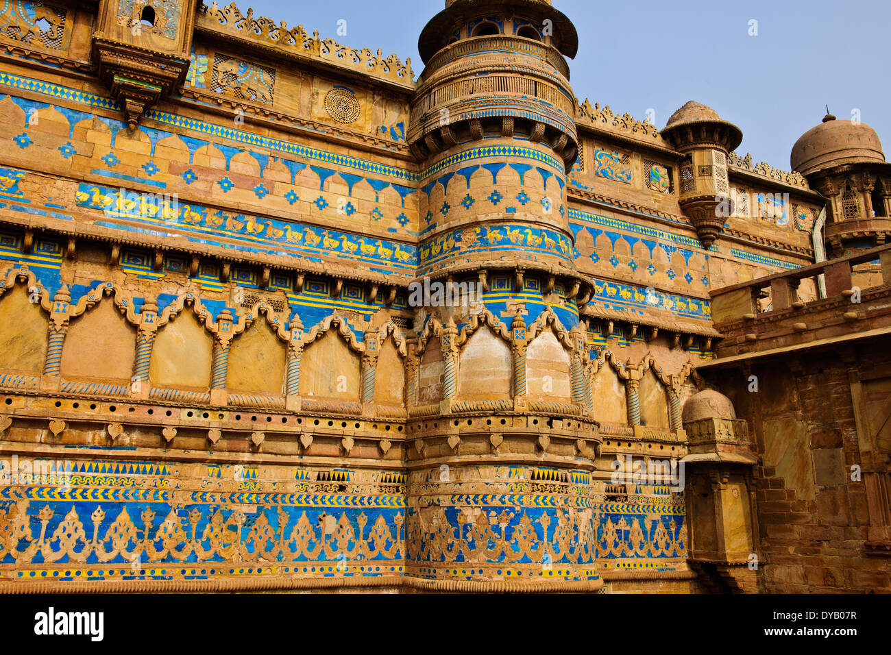 Fort man mandir palace interior hi-res stock photography and images - Alamy