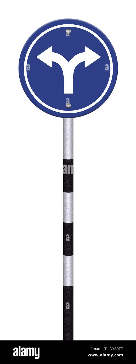 Question mark sign two way arrow hi-res stock photography and images ...