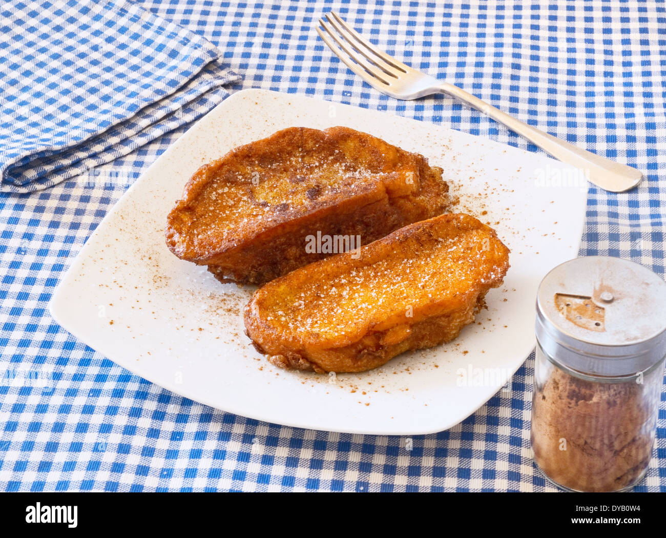 Torrijas, typical spanish sweet in Lent and Easter or Holy week over a ...