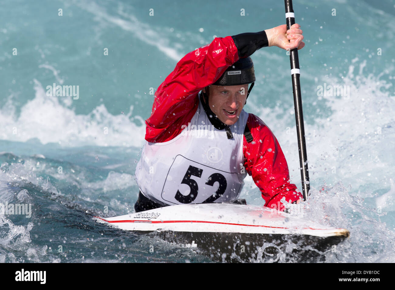 Mens k1 kayak single hi-res stock photography and images - Alamy