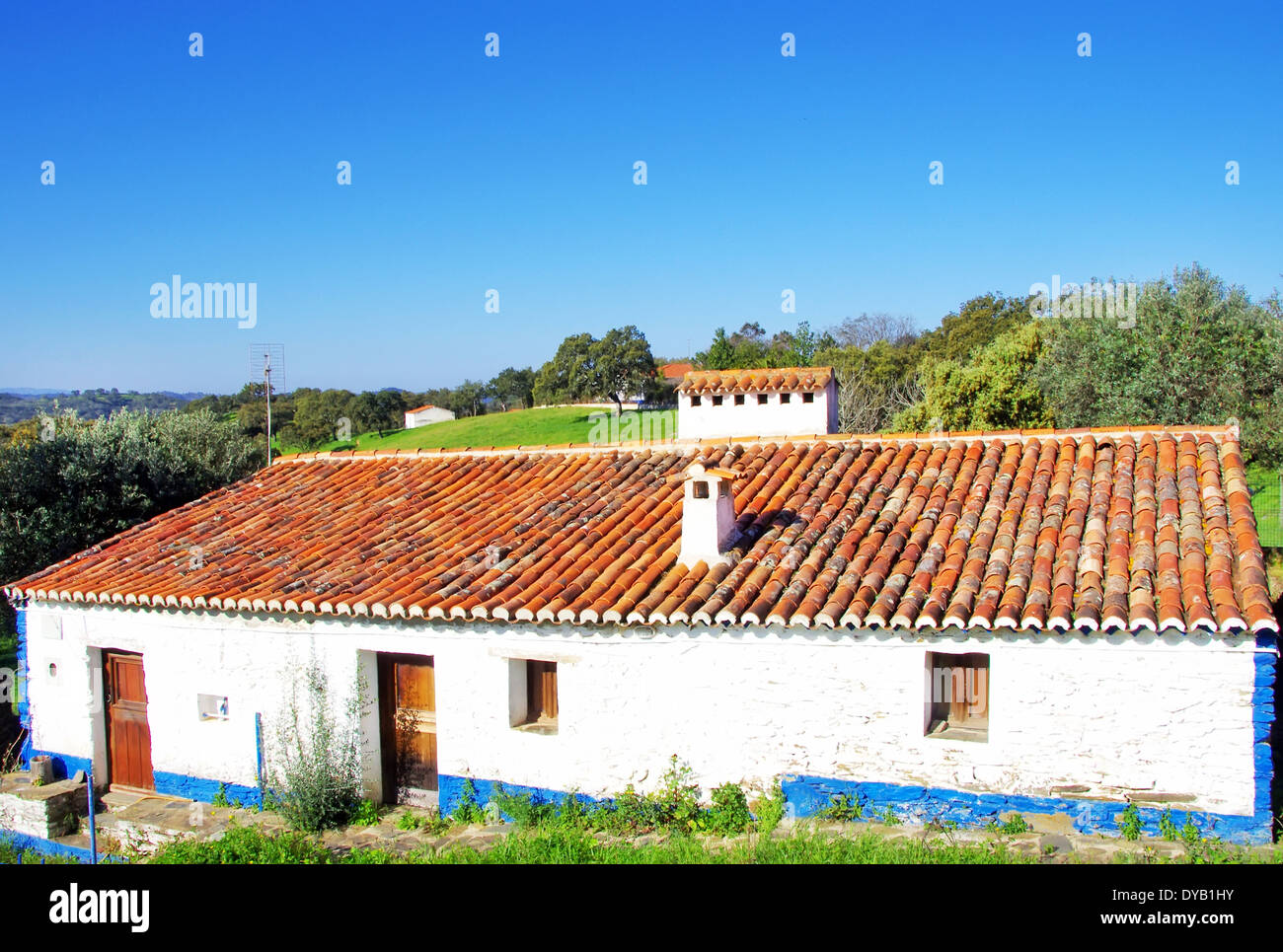 Typical architecture of alentejo region hi-res stock photography and ...