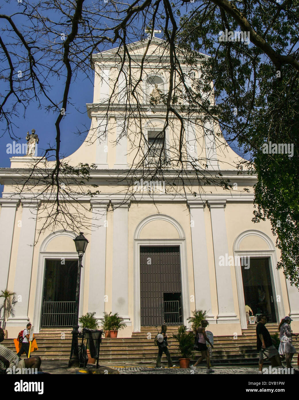 San Juan, Puerto Rico, US. 28th Mar, 2005. The Cathedral of San Juan ...