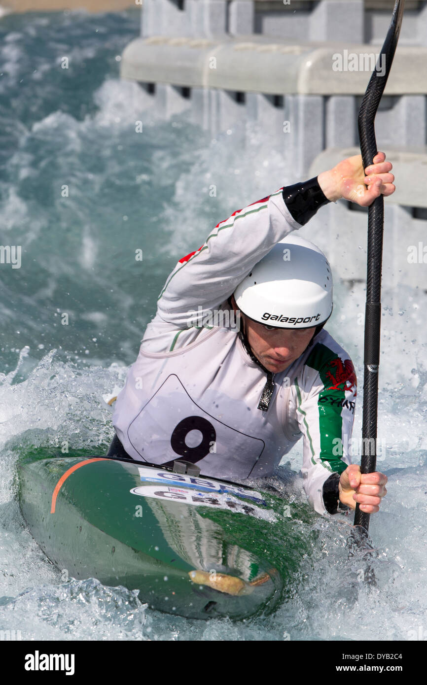Steffan WALKER, A Final K1 Men's GB Canoe Slalom 2014 Selection Trials ...