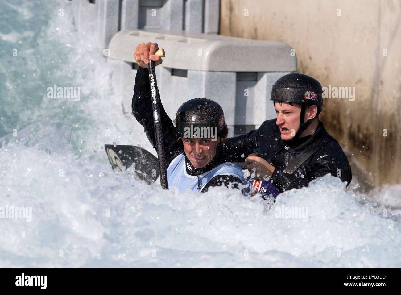 Adam BURGESS & Greg PITT, A Final C2 Men GB Canoe Slalom 2014 Selection ...
