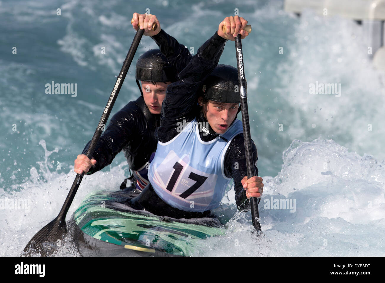 Adam BURGESS & Greg PITT, A Final C2 Men GB Canoe Slalom 2014 Selection ...