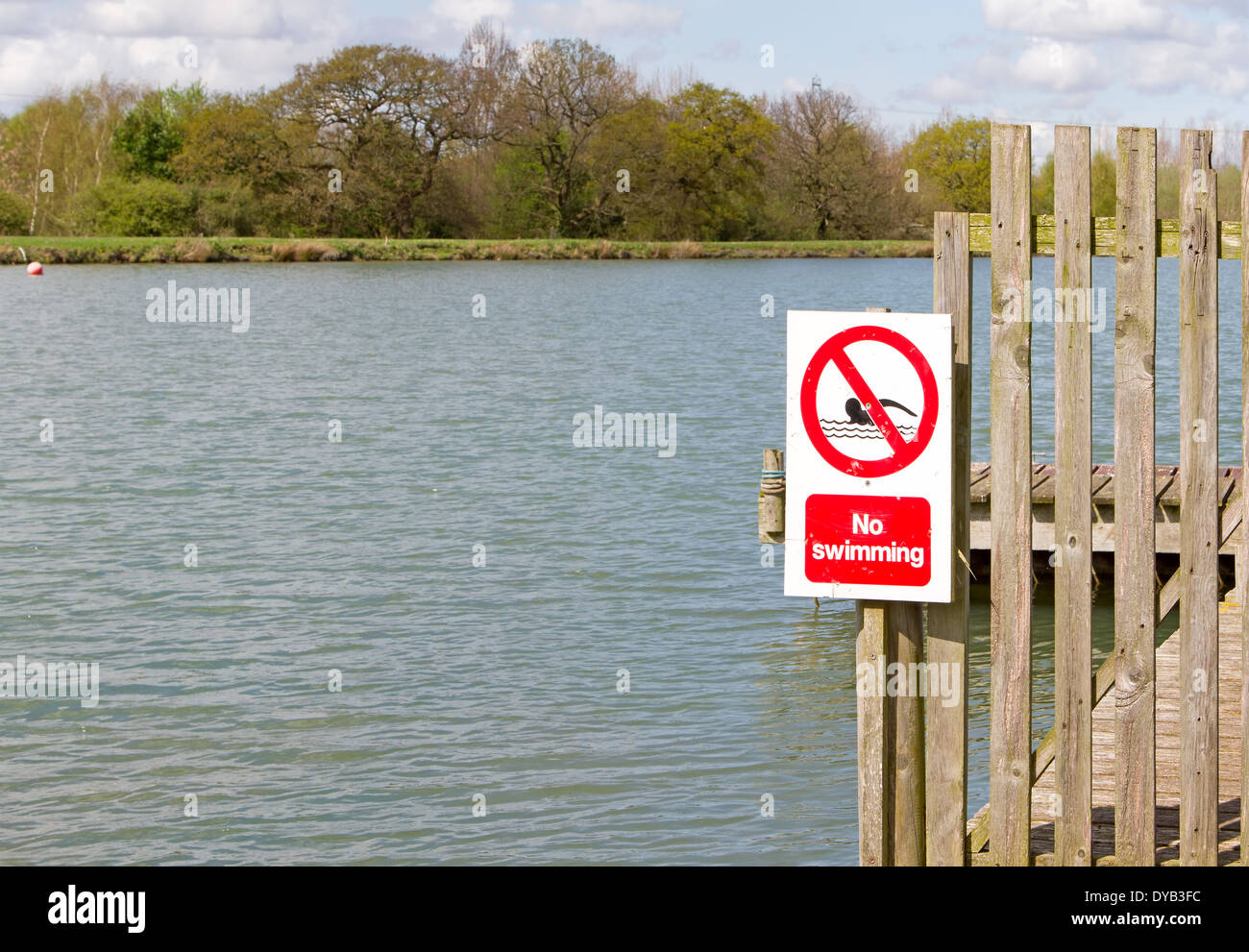 Warning sign on jetty hi-res stock photography and images - Alamy