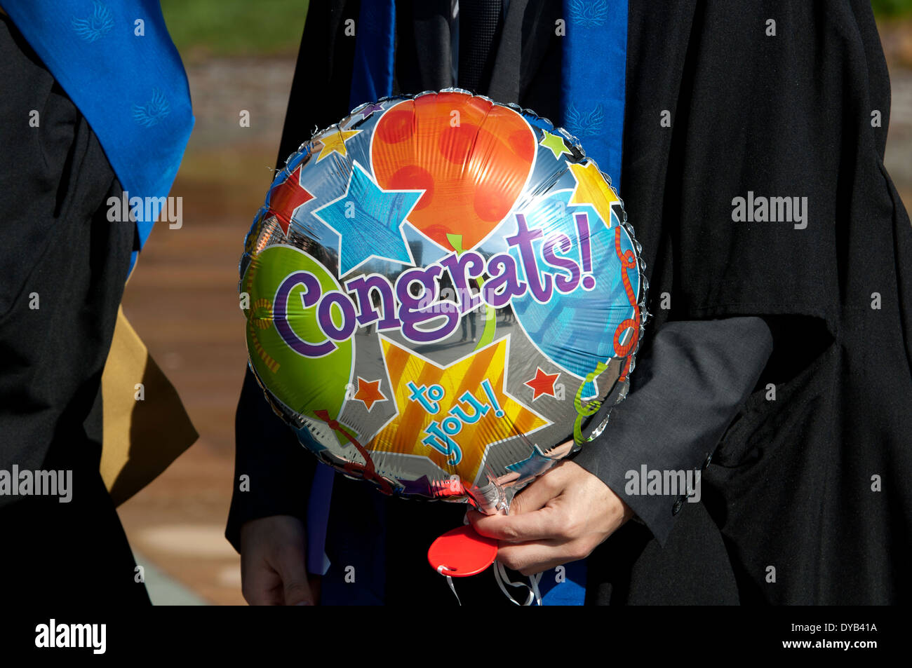 Congrats balloon at Coventry University Graduation Day at Coventry ...