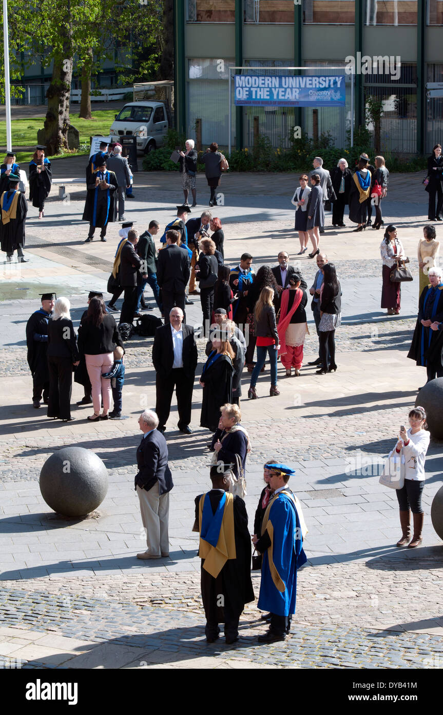 Coventry University Graduation Day, England, UK Stock Photo - Alamy