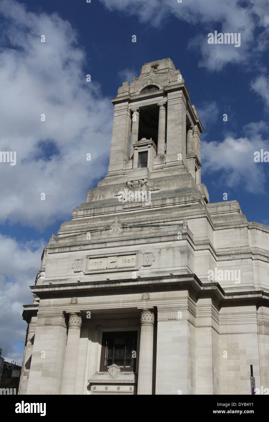 Library and Museum of Freemasonry at Freemason's Hall London UK April ...