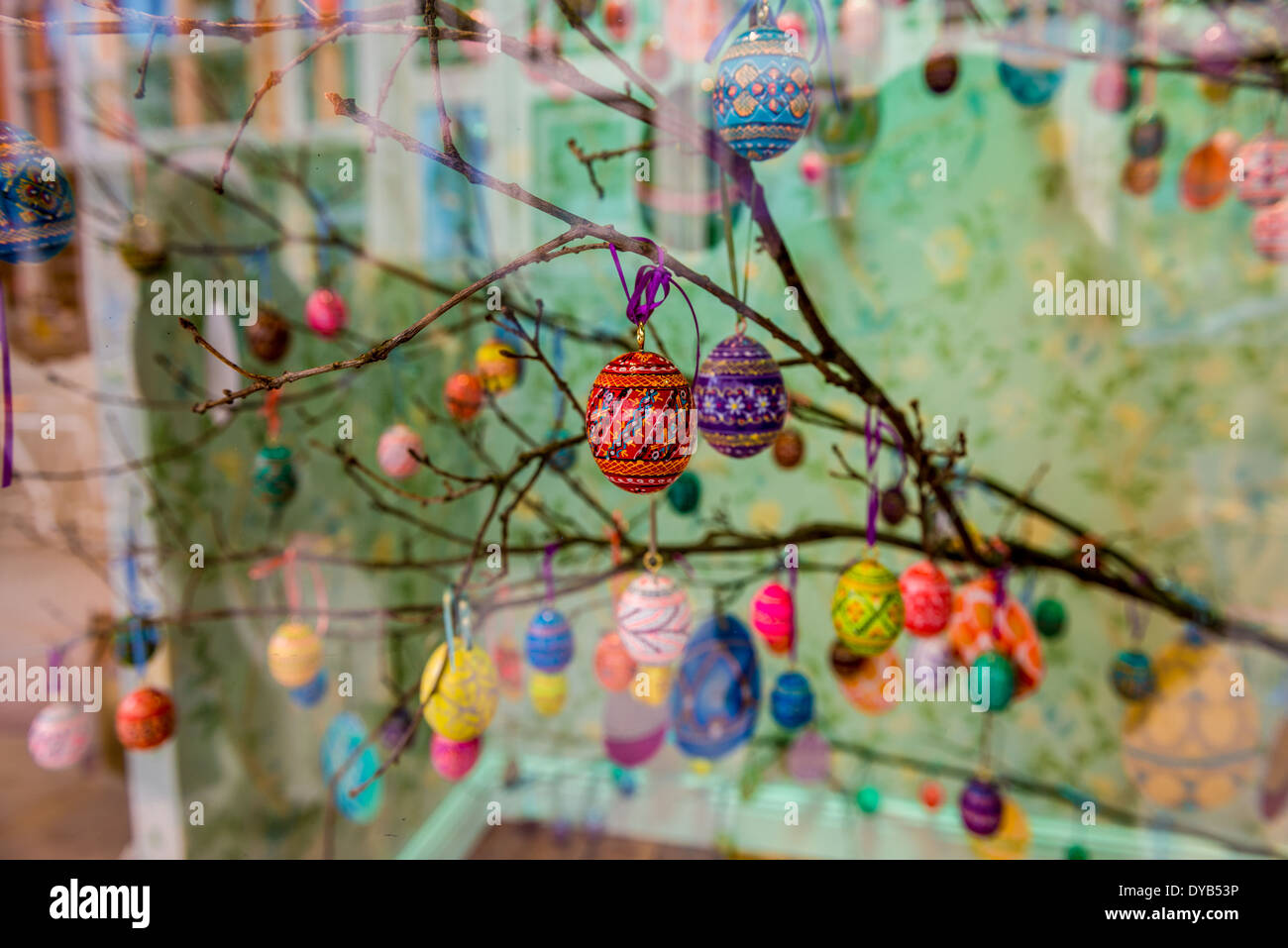 London: Fabergé celebrates Easter at Harrods Stock Photo - Alamy