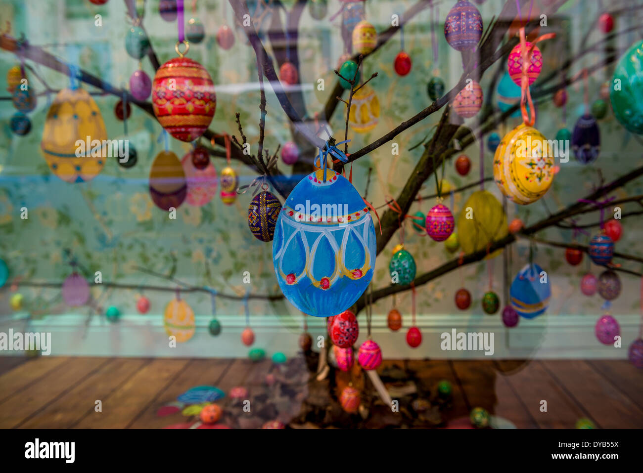 London: Fabergé celebrates Easter at Harrods Stock Photo - Alamy