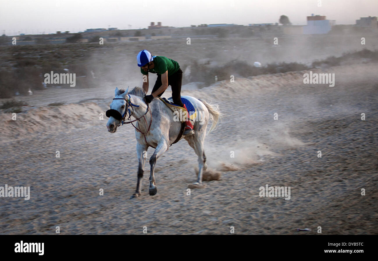 BAHRAIN-APRIL 12: Daily life of Bahraini citizens lovers of horses and ...