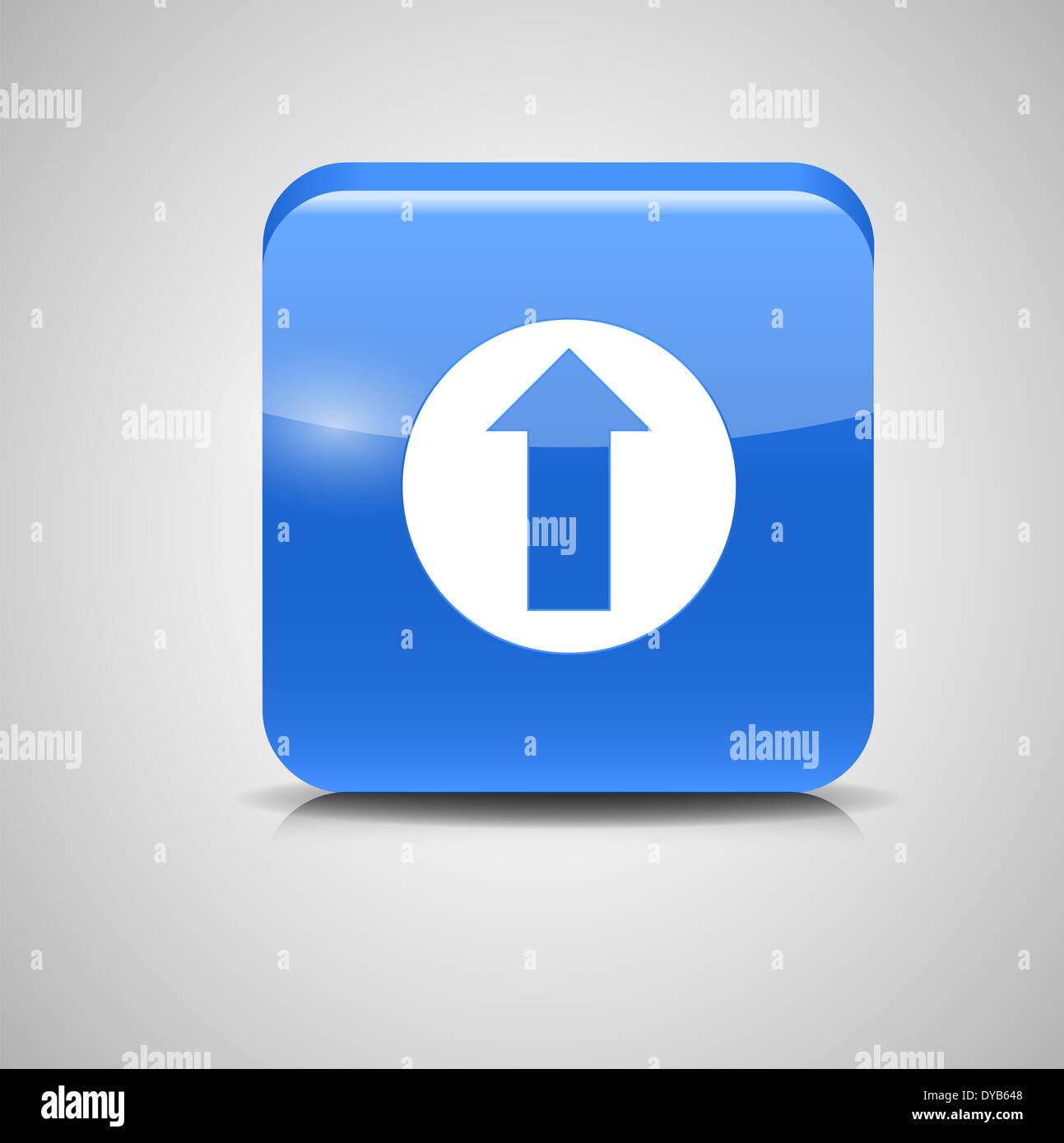 Glass Upload Button Icon Vector Illustration Stock Photo - Alamy Glass Upload Button Icon Vector Illustration Stock Photo - Alamy
