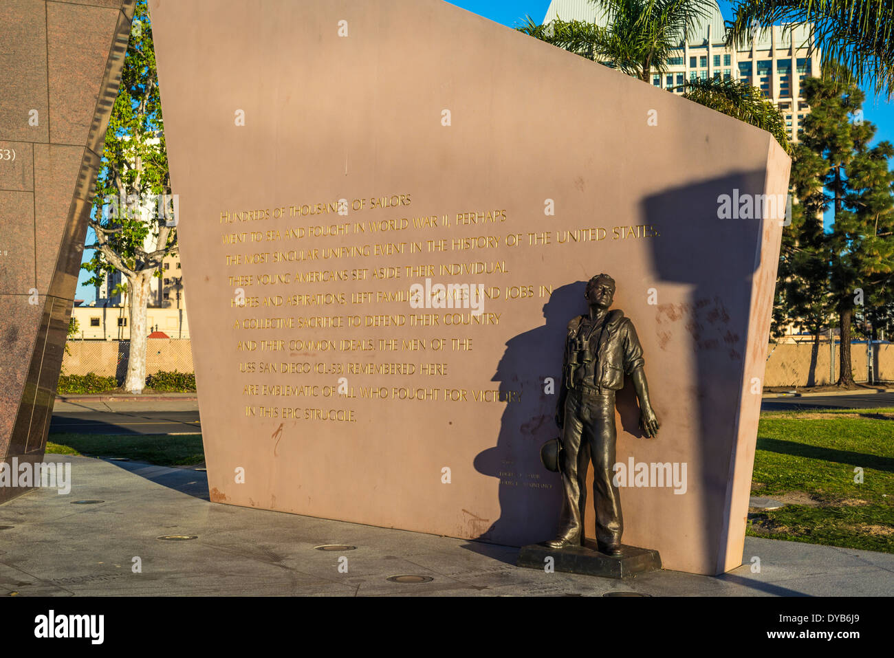 USS San Diego (CL-53) Memorial. San Diego, California, United States ...