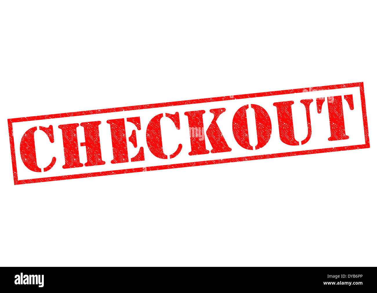 CHECKOUT red Rubber Stamp over a white background Stock Photo - Alamy