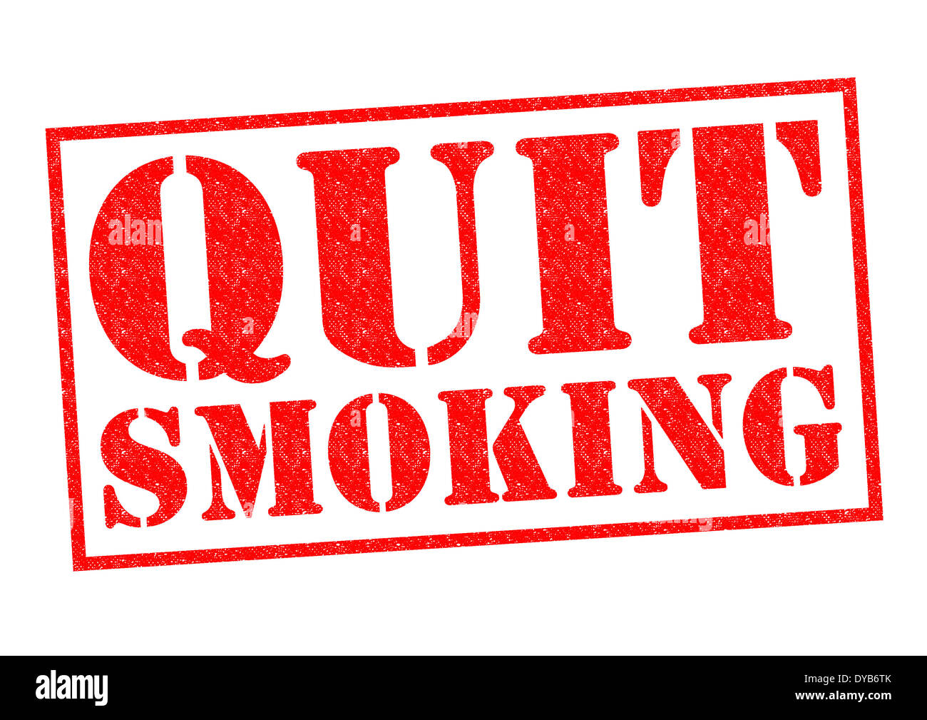 QUIT SMOKING red Rubber Stamp over a white background Stock Photo - Alamy