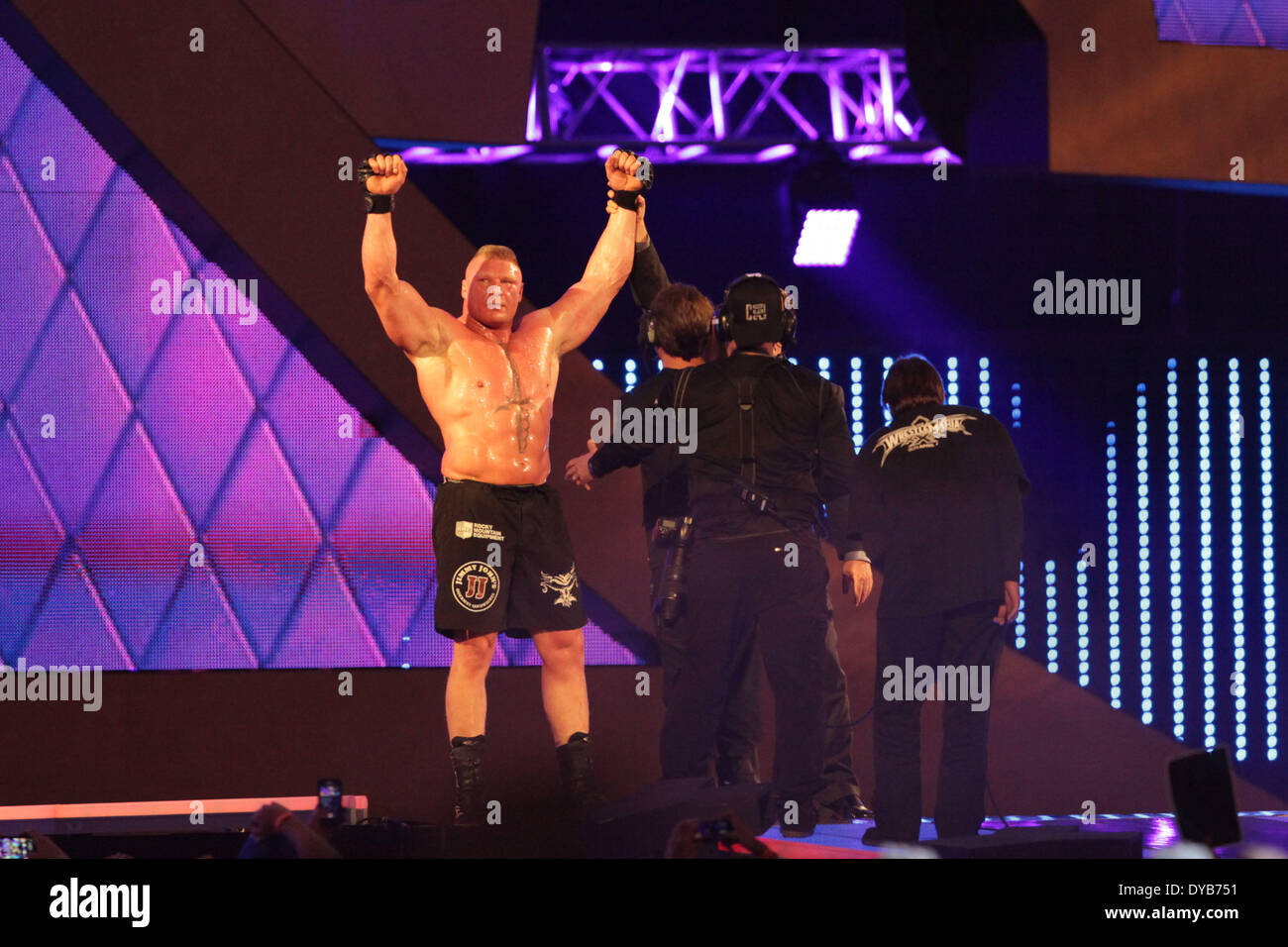 The Undertaker Vs Brock Lesnar Wrestlemania 30 Wallpaper