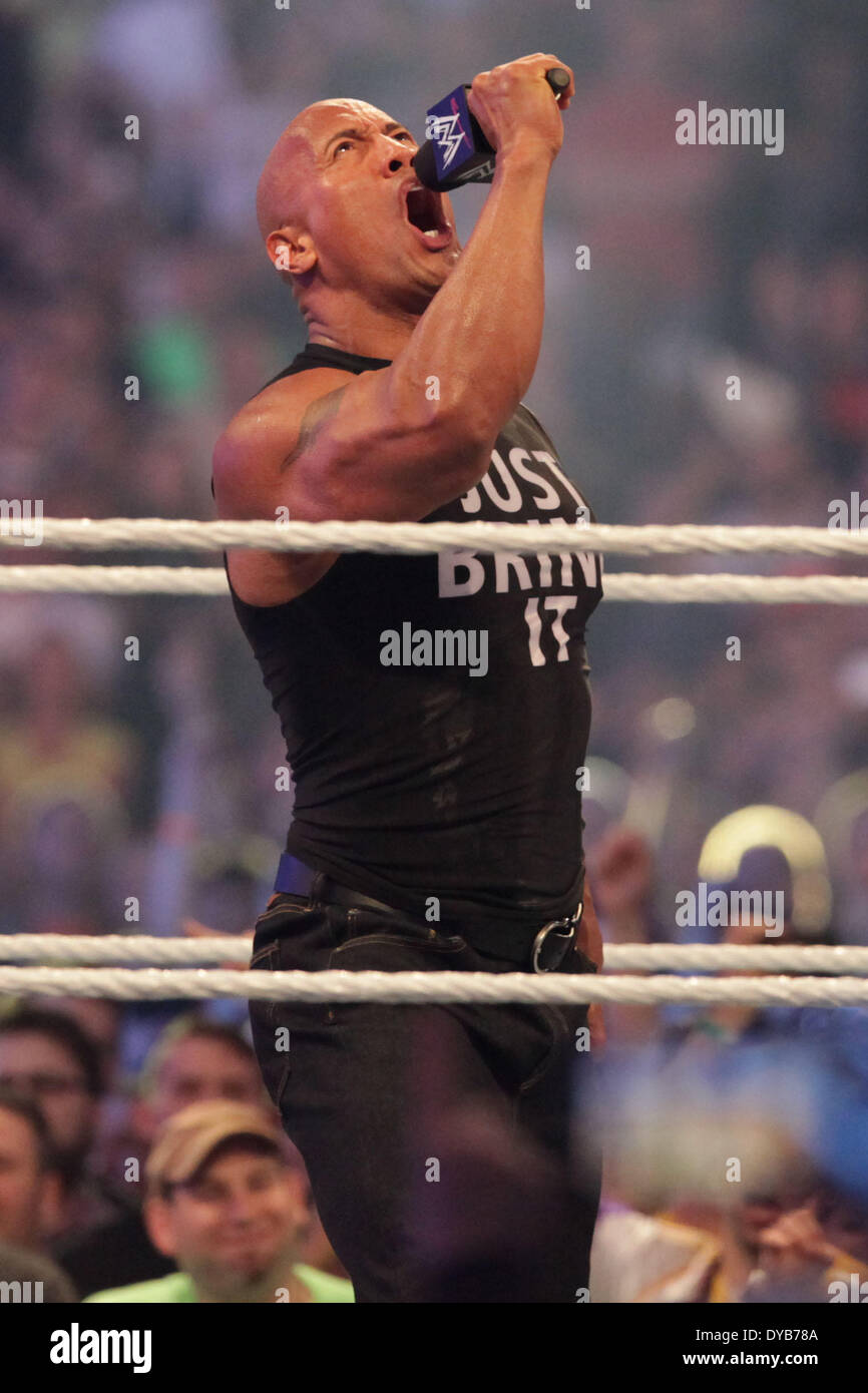 New Orleans, Louisiana, USA. 6th Apr, 2014. Wrestling icon and actor ...