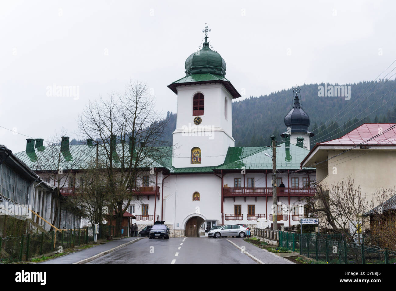 Agapia Monastery, Agapia-Neamt, Romania Stock Photo - Alamy