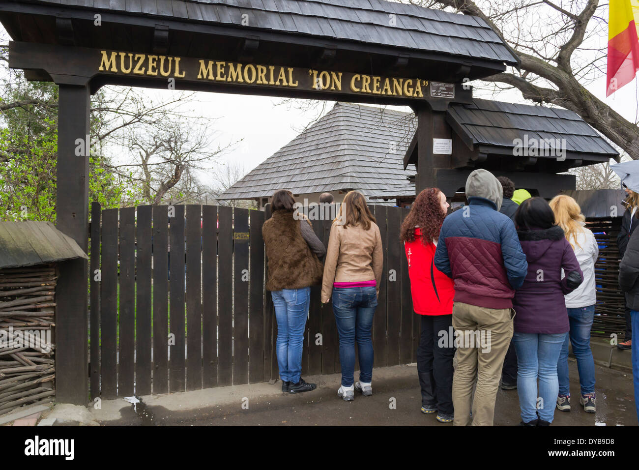 The Memorial Museum Ion Creanga from Humulesti – Neamt County Stock ...