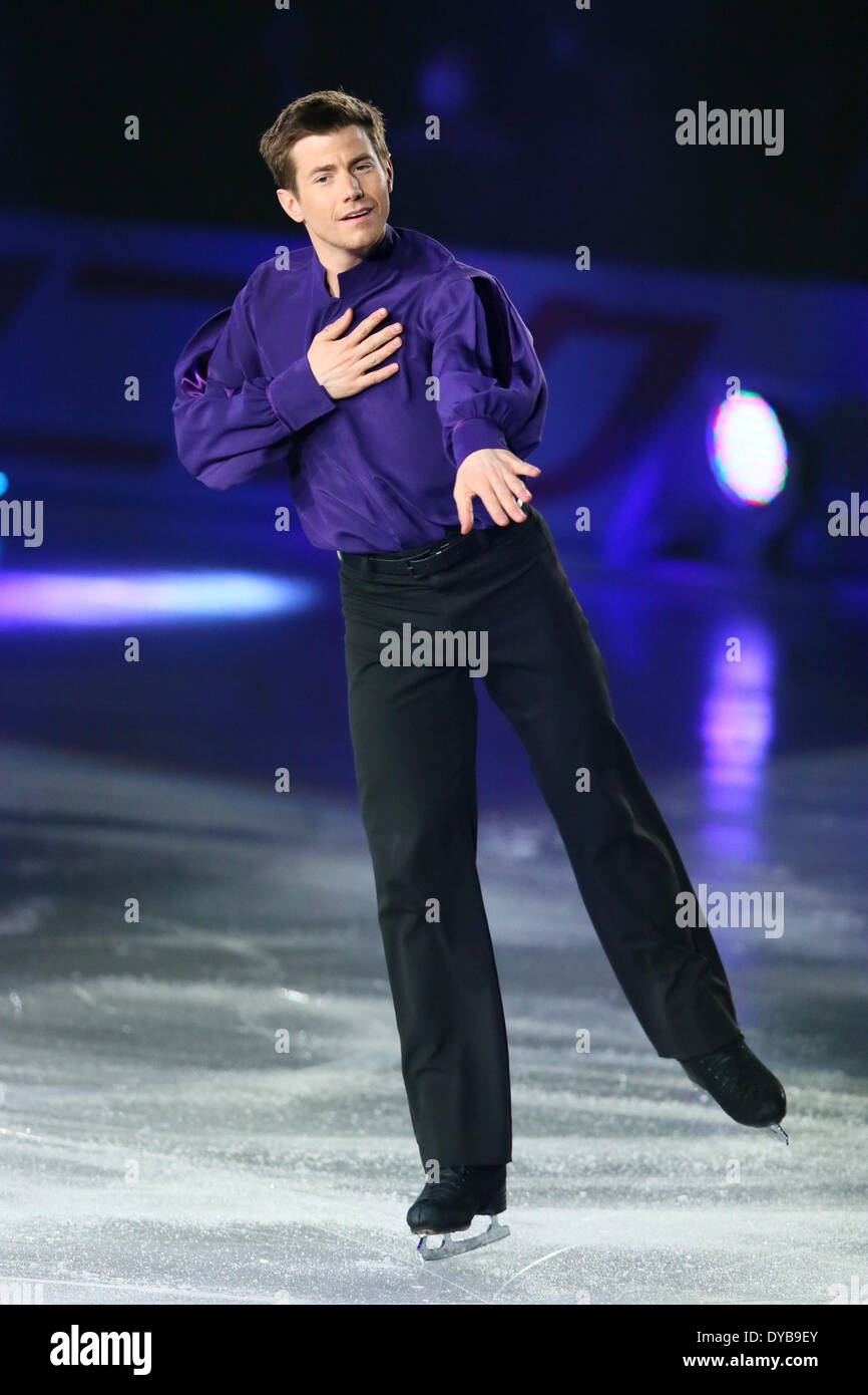 1st Yoyogi Gymnasium, Tokyo, Japan. 11th Apr, 2014. Jeffrey Buttle ...