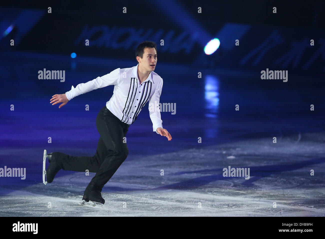 1st Yoyogi Gymnasium, Tokyo, Japan. 11th Apr, 2014. Patrick Chan, APRIL ...