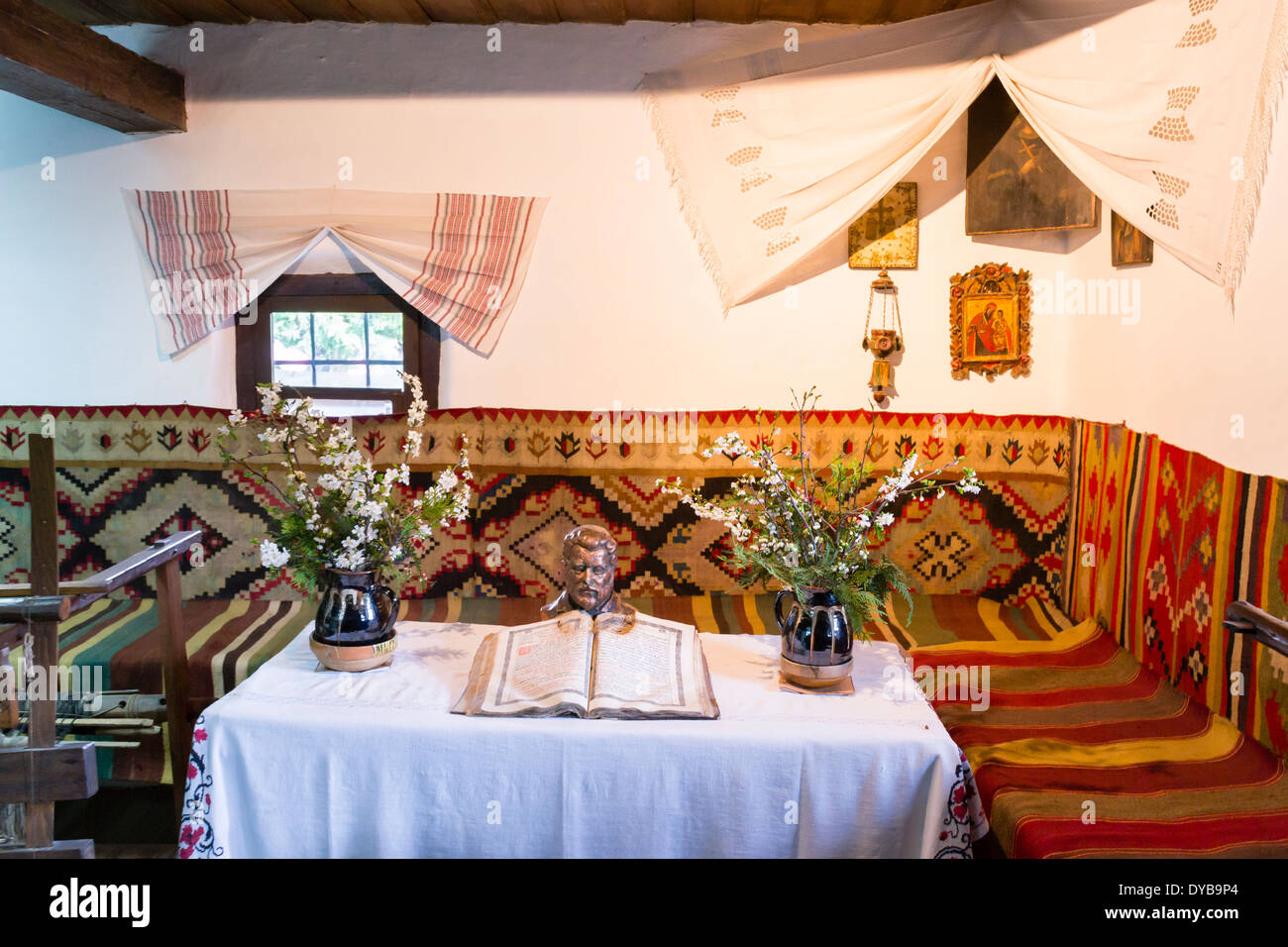 The Memorial Museum Ion Creanga from Humulesti – Neamt County Stock ...